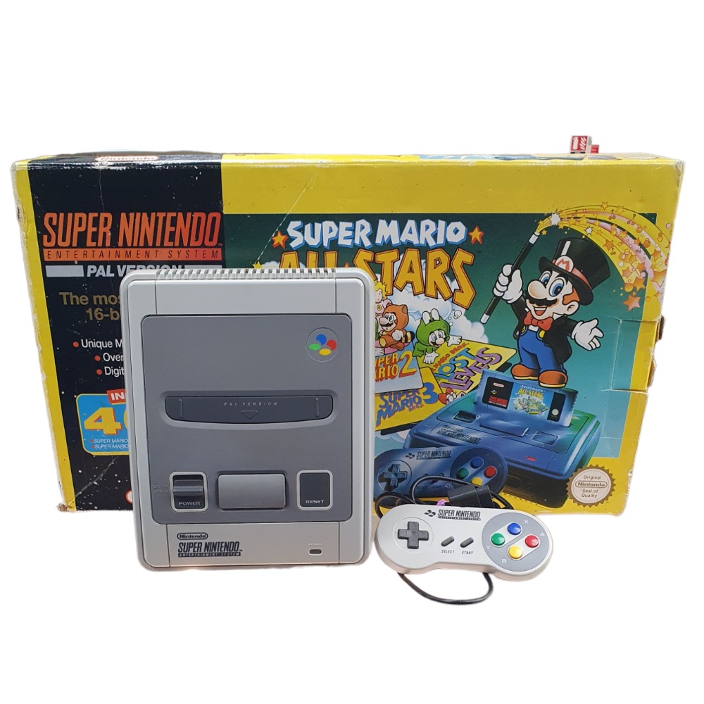 Pre-owned Super NES Console - Mario All Stars - Own4Less